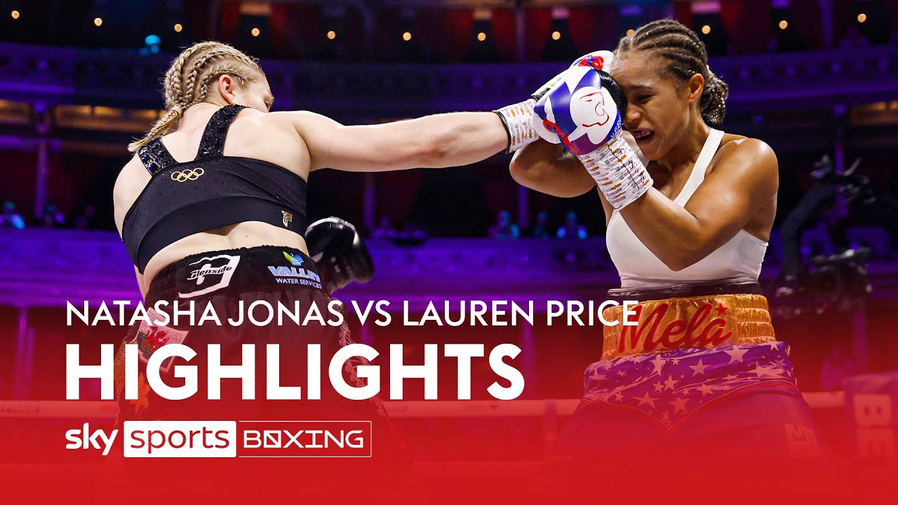 HIGHLIGHTS! Natasha Jonas vs Lauren Price | WBC, IBF and WBA ...