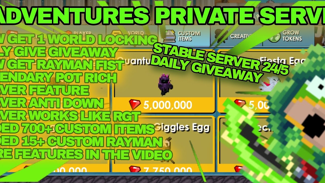 ADVENTURE| EASY RICH | BEST PRIVATE SERVER 2024 | MANY MORE FEATURES - YouTube