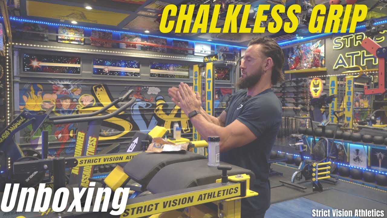Unboxing Chalkless Grip Enhancer [Strict Vision Athletics] - YouTube