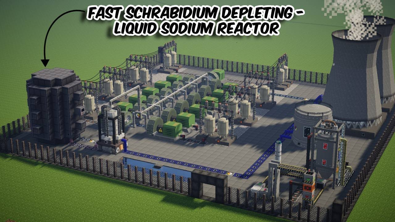 Fast Schrabidium Depleting Liquid Sodium Reactor - HBM's Nuclear Tech ...