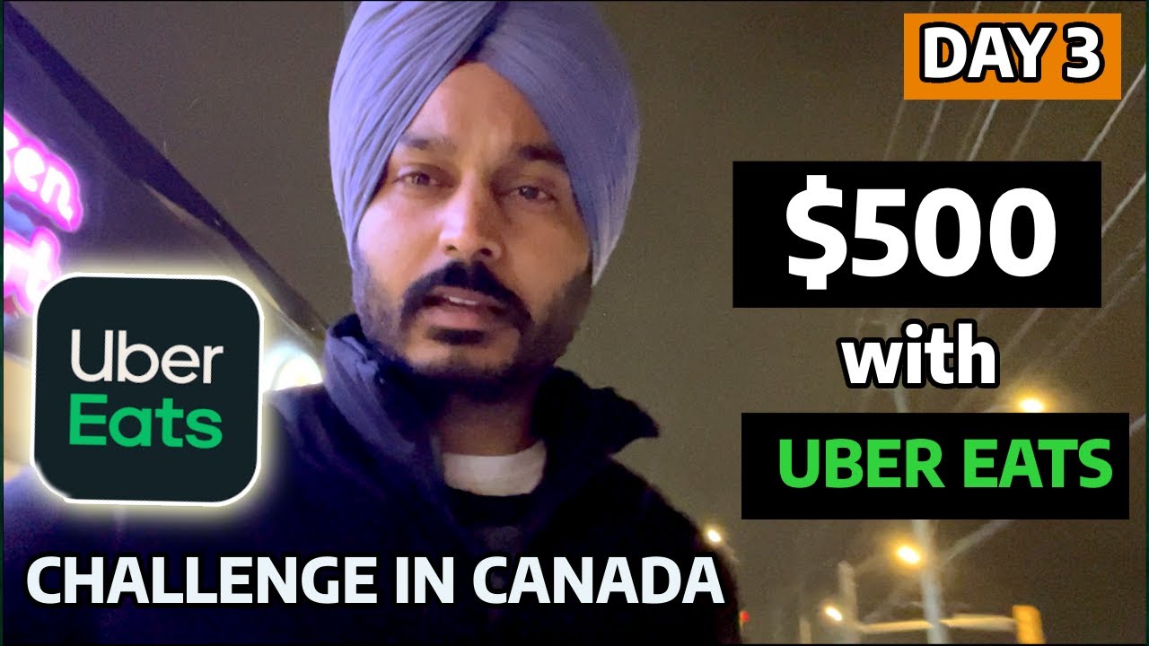 $500 with Uber eats challenge | Day 3 of 7 - YouTube