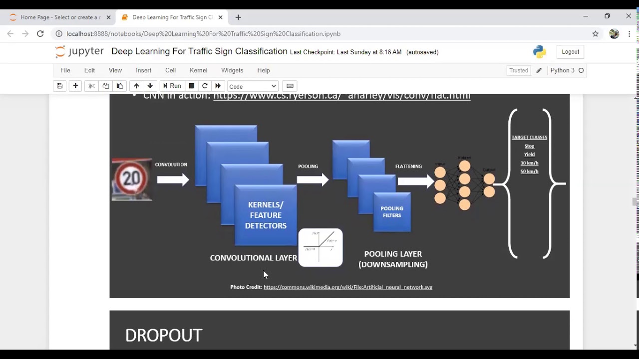 traffic sign classification - YouTube