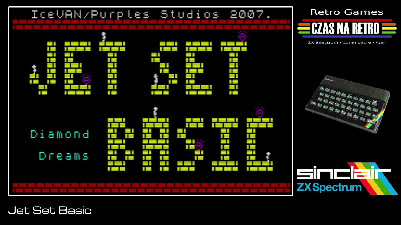 Jet Set Basic (2007) - ZX Spectrum - YouTube