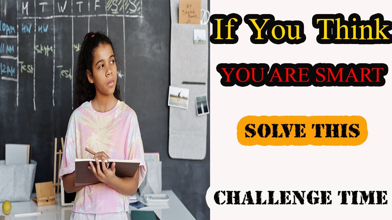 If you think you are smart, solve these three math puzzles | #math # ...