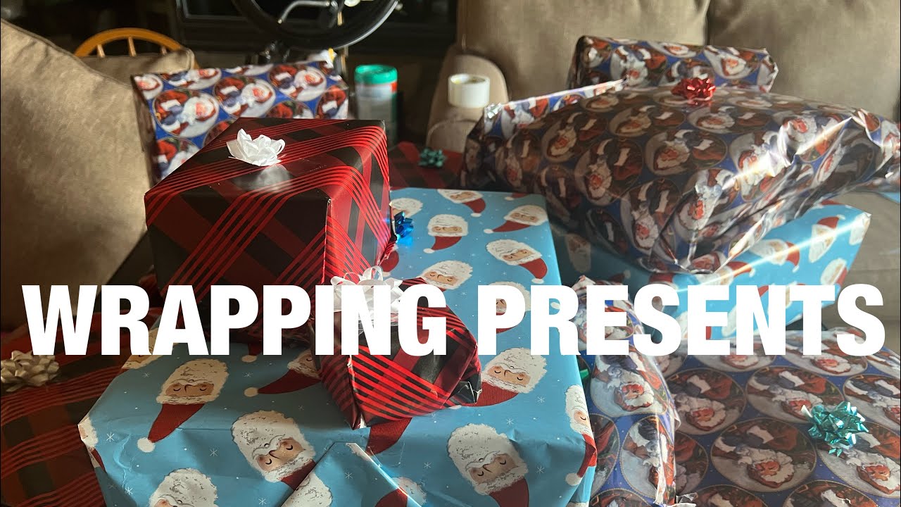 WRAPPING THE KIDS CHRISTMAS PRESENTS! DID I GET ENOUGH? Vlogmas Day 12 ...