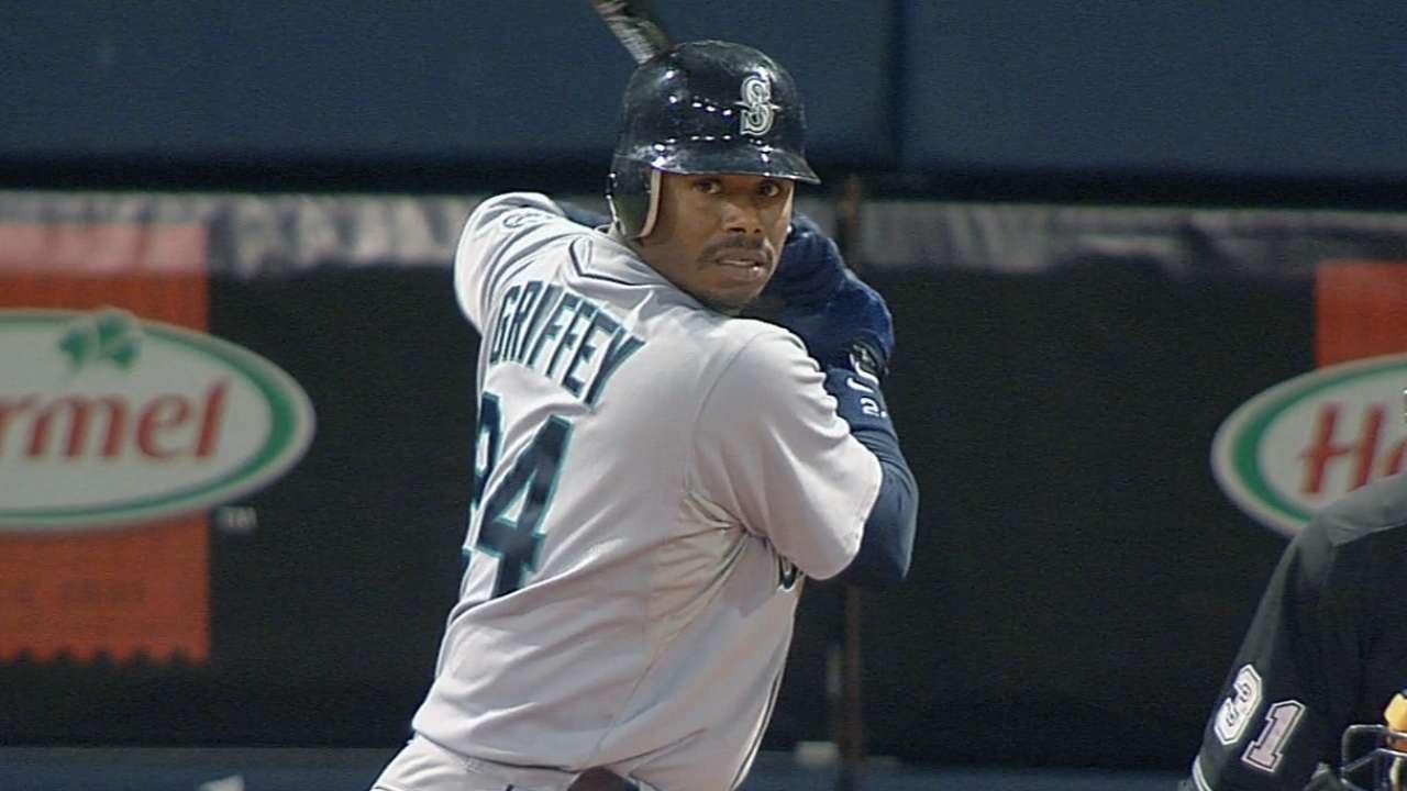 Griffey record-tying home run - YouTube