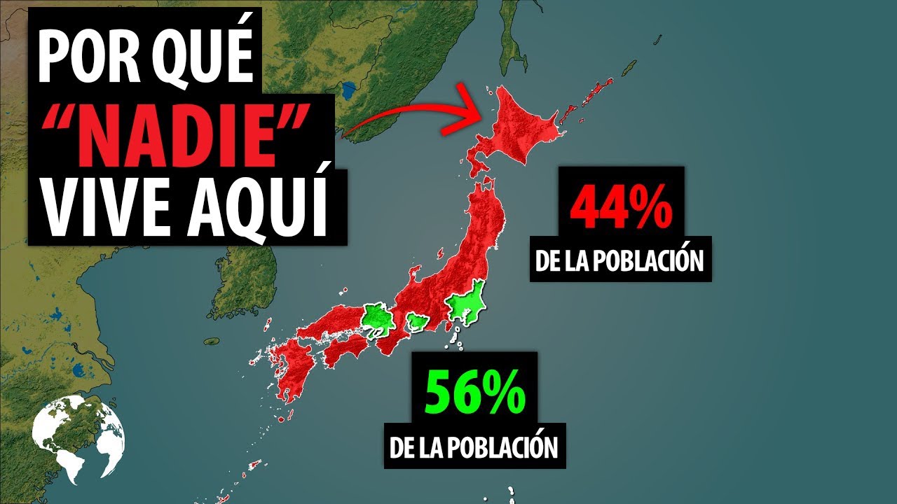 Por Qué La MAYORÍA De La Población de Japón Vive En Sólo Tres Ciudades ...