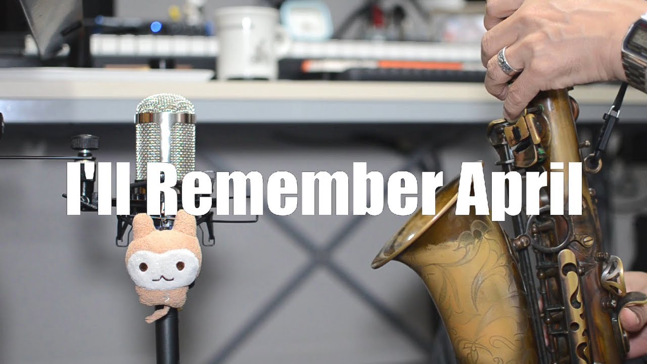 I'll Remember April - from Easy Solo Example for Alto Sax by Yasuhiro ...