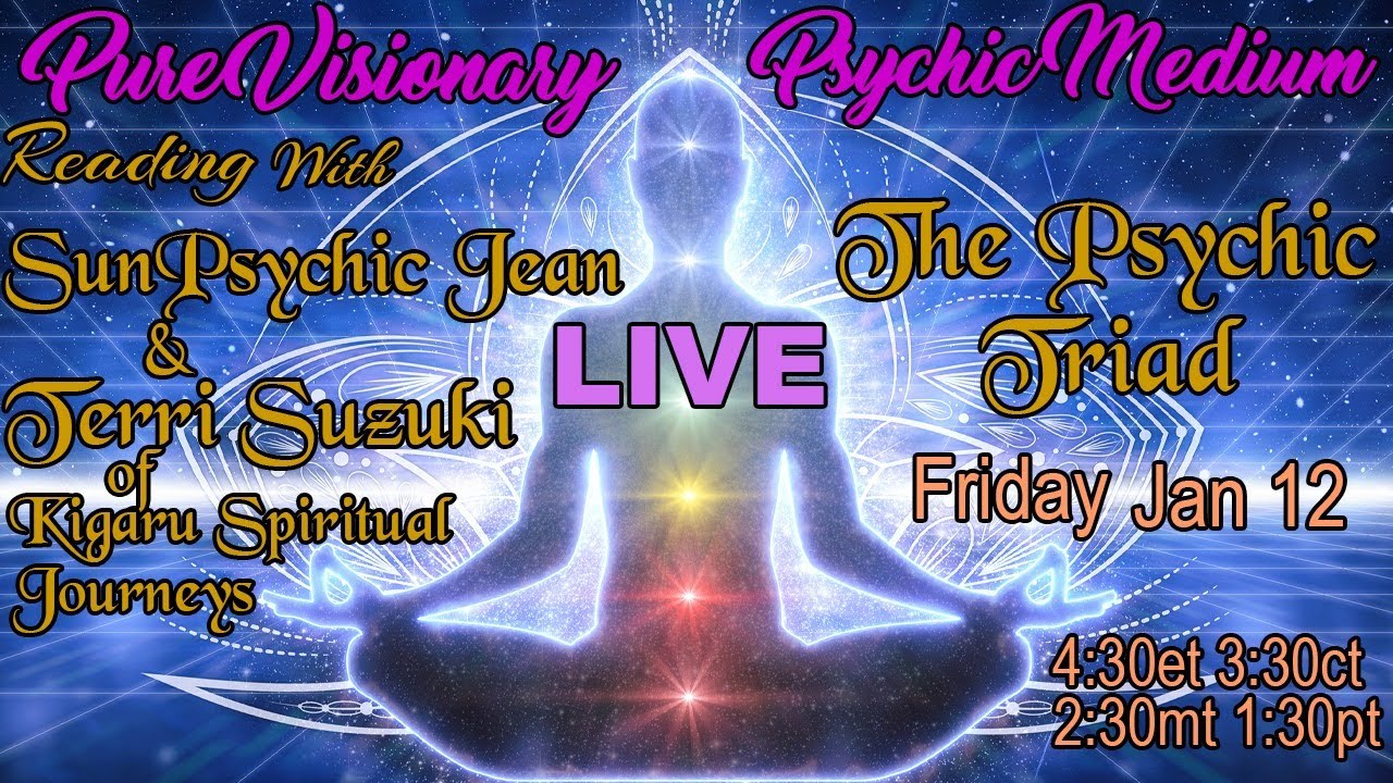 LIVE Psychic Medium Readings with "The Psychic Triad" - YouTube