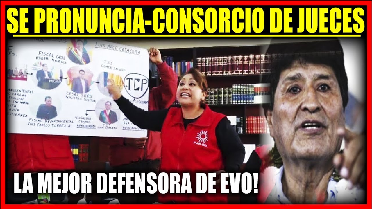 Ruth Nina se pronuncia por consorcio de Jueces “la mejor defensora de ...