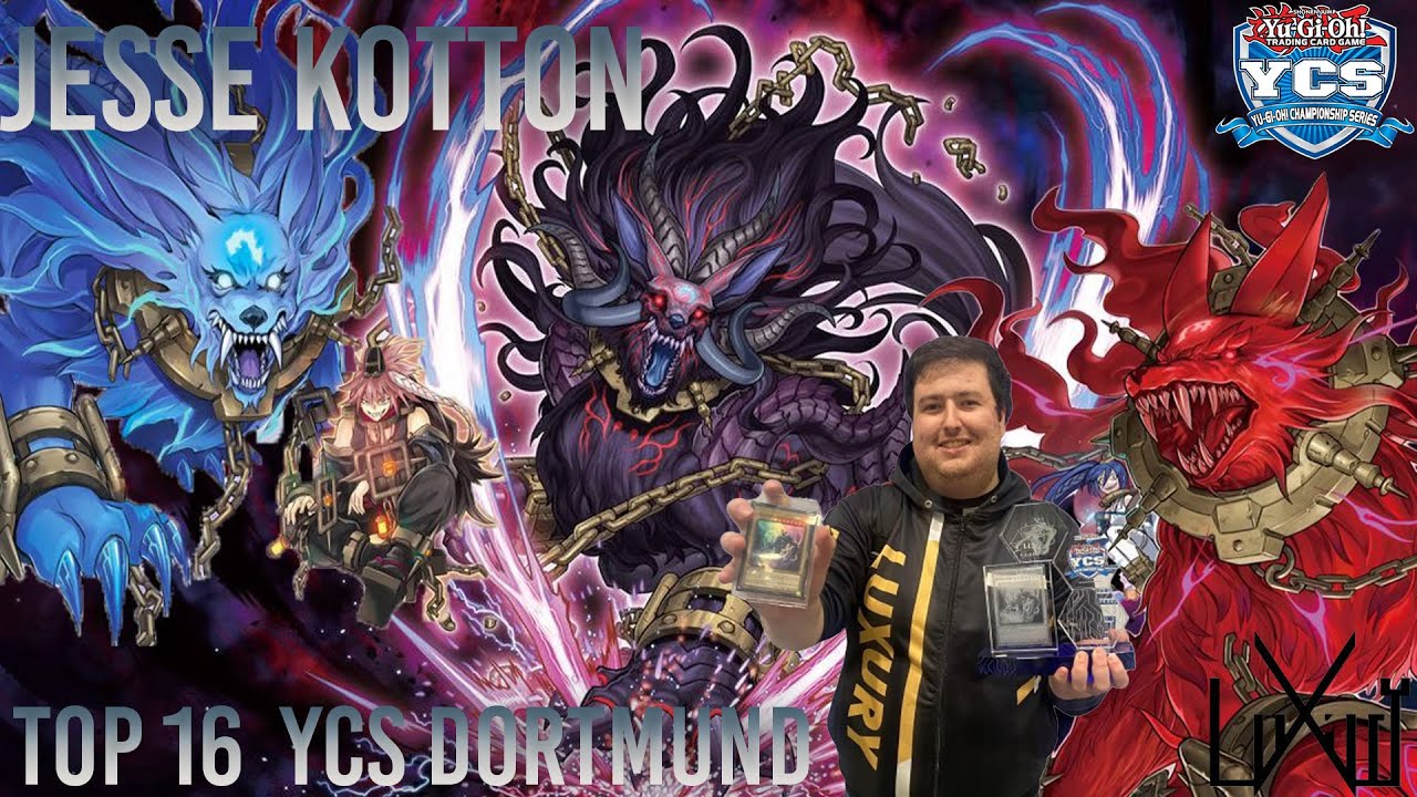 Jesse Kotton YCS Dortmund Top 16 Unchained Deck Profile - YouTube