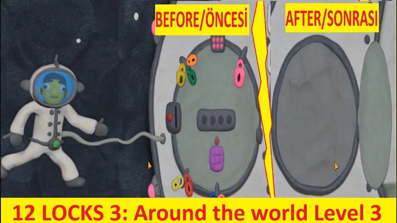 12 LOCKS 3: Around the world Level 3 Android Gameplay - YouTube