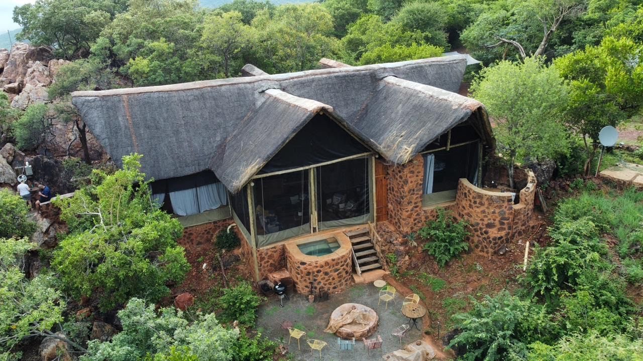 Mokwepa Bush Lodge on the farm Grootfontein in Thabazimbi - YouTube