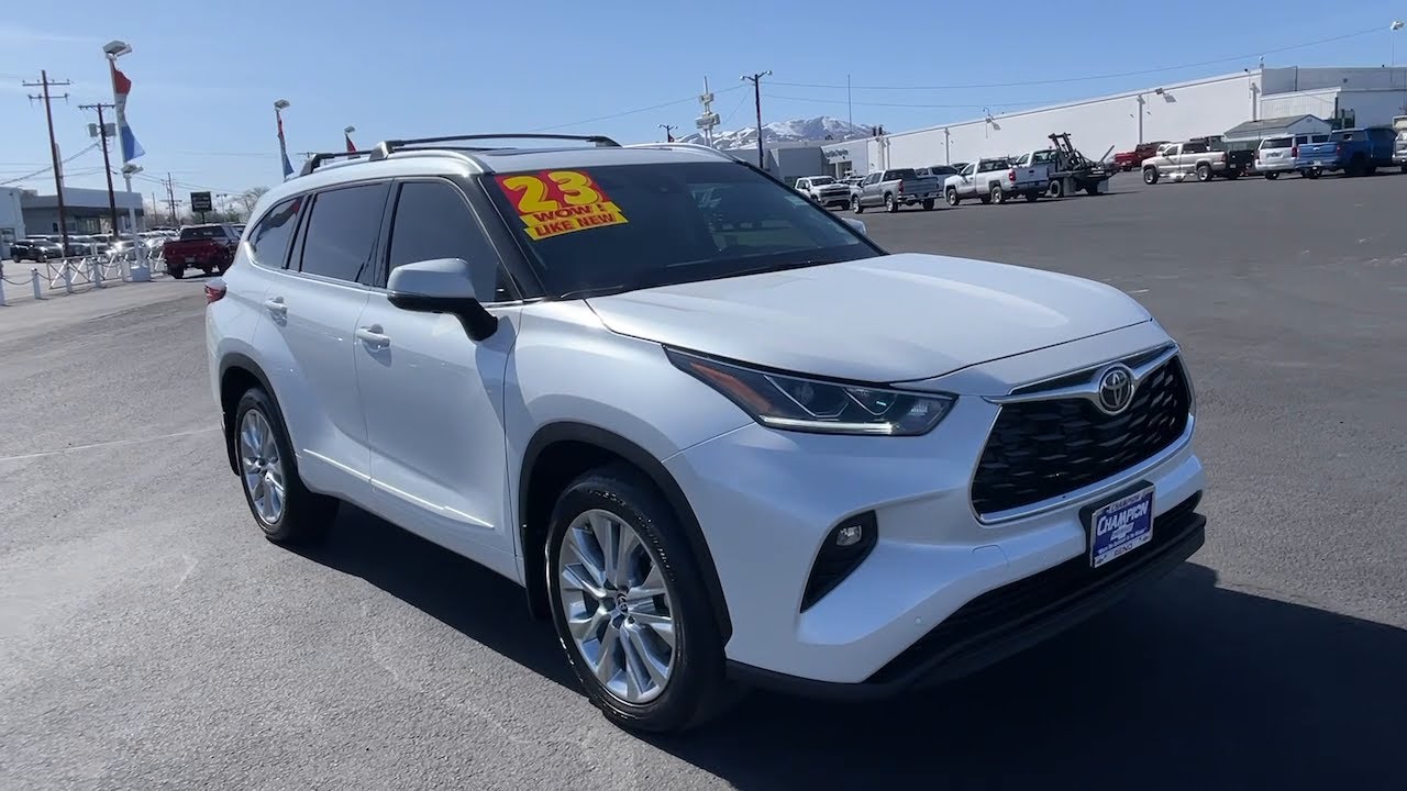 2023 Toyota Highlander Carson City, Reno, Yerington, Northern Nevada ...