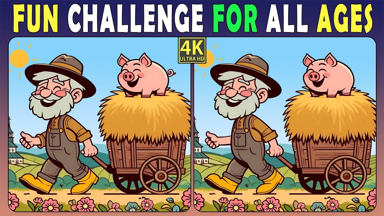 Find 3 Differences in 90 seconds | Train Your Brain - YouTube