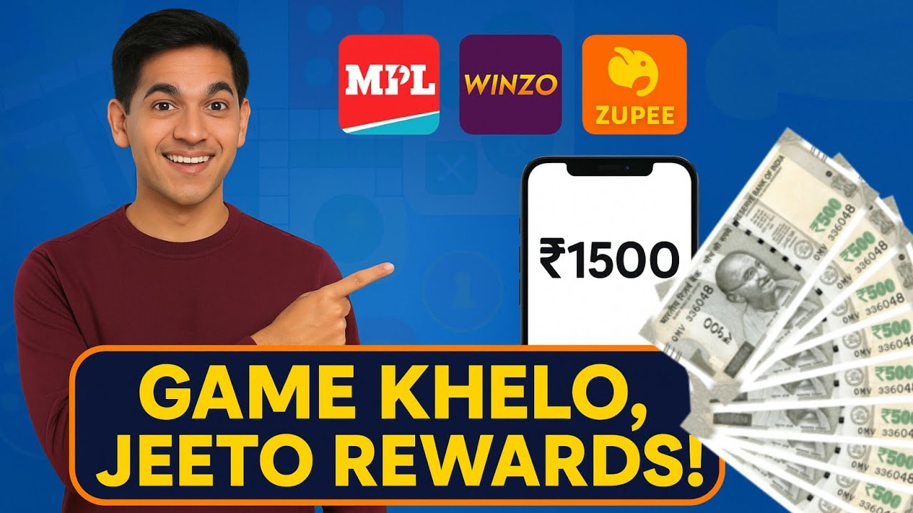 Top 3 Game Apps to Earn Rewards | Skill-Based Games for Real Cash (2025 ...