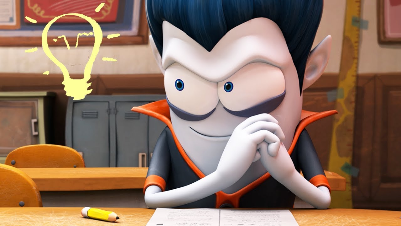 Funny Animated Cartoon | Spookiz Crafty Cula Has a Bright Idea 스푸키즈 ...