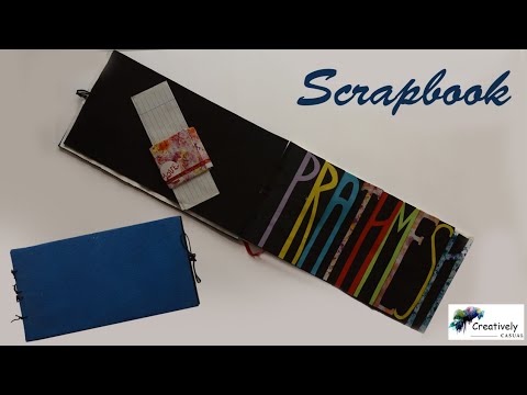Scrapbook tutorial | scrapbook with name of your loved ones | something ...