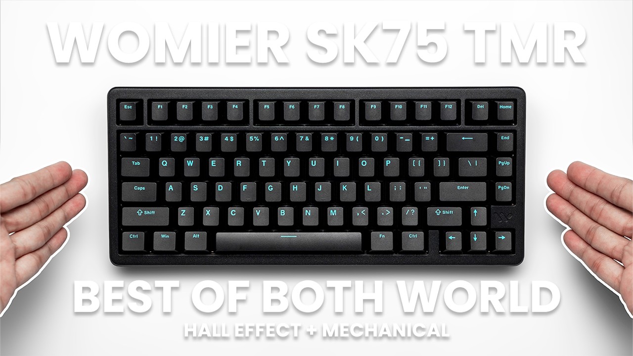 Womier SK75 TMR - Wireless Magnetic/Mechanical Switch Hybrid Aluminum ...