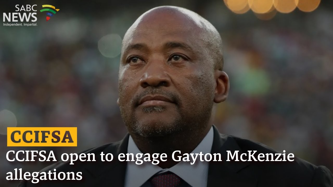CCIFSA open to engage Gayton McKenzie allegations - YouTube