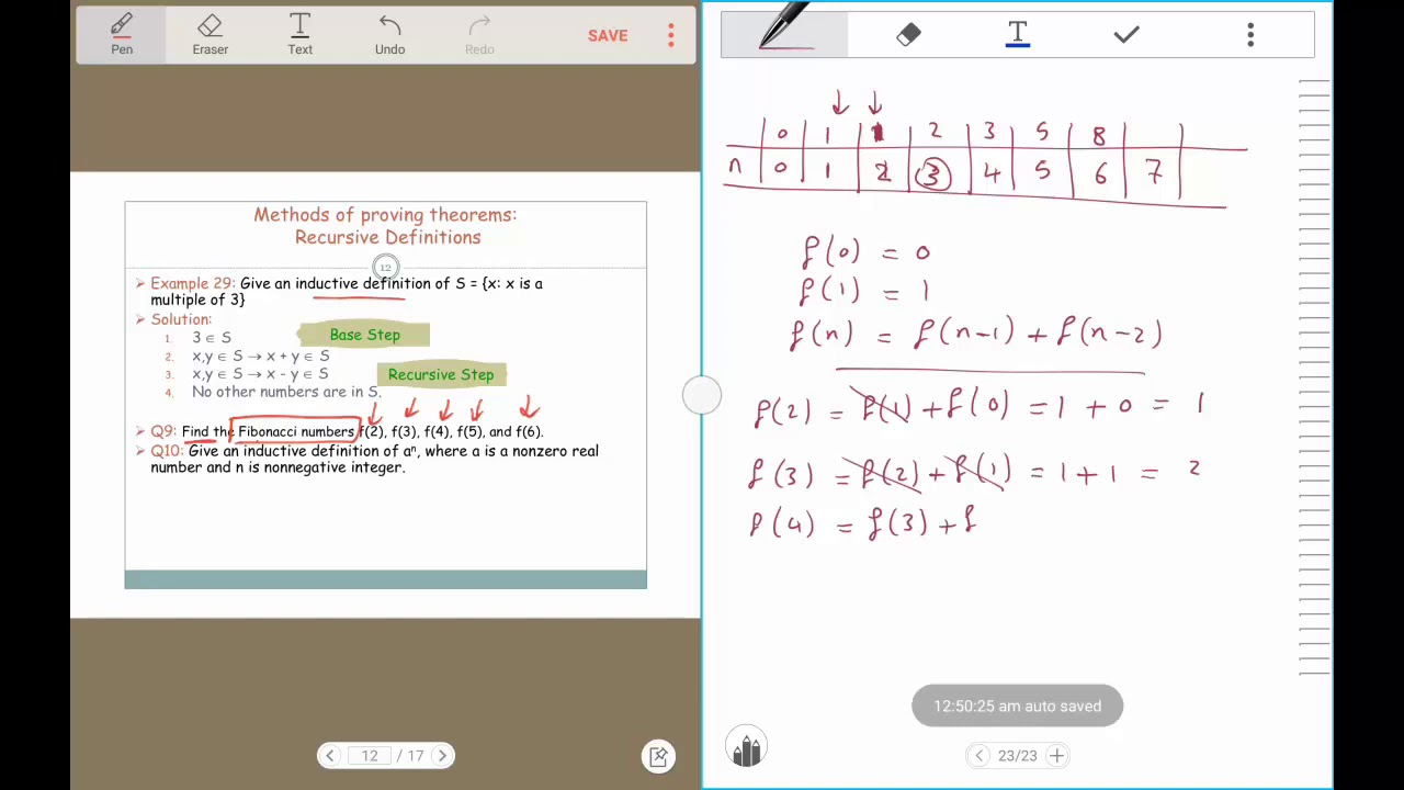 5 - Recursive Definition part 2 - YouTube