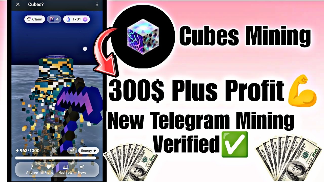 TonPunk New Telegram Bot Mining | Cubes Mining | Cubes | How to create Cubes Mining | Tapswap ...