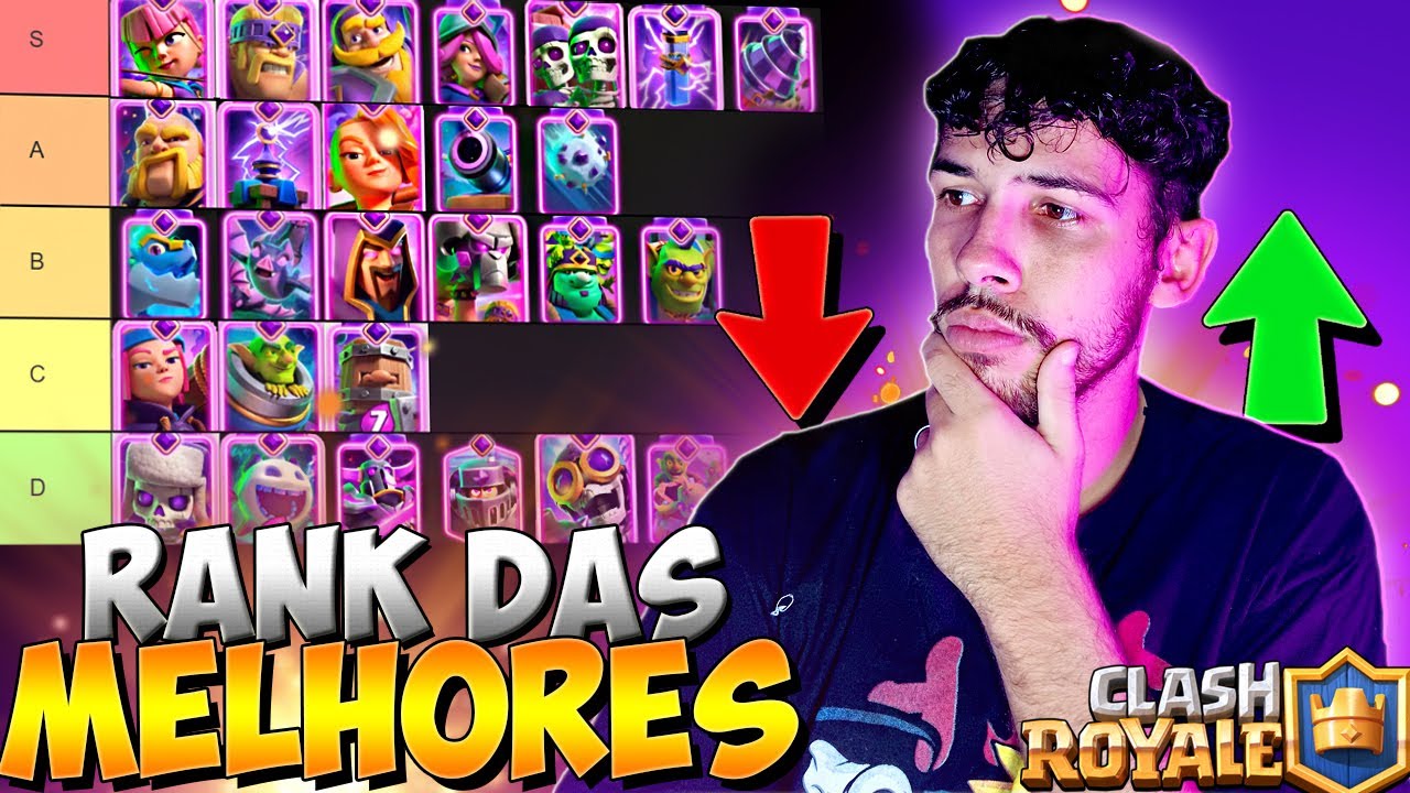 RANKENADO TODAS AS 27 EVOLUÇÕES DO CLASH ROYALE da PIOR para a MELHOR ...