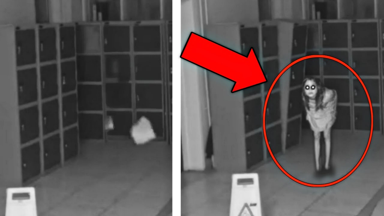 Terrifying Ghost's Caught On Security Camera's !! (part 2) - YouTube
