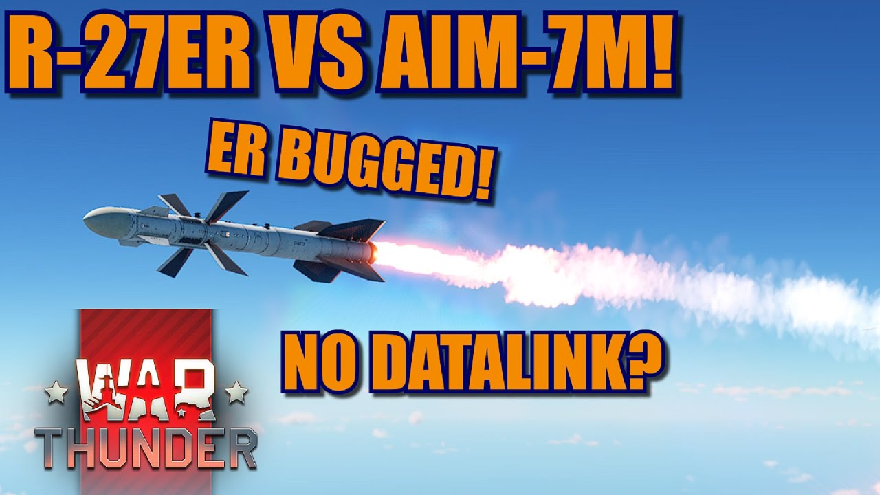 War Thunder R-27ER testing the MAX RANGE! It's a bit BUGGED! No ...