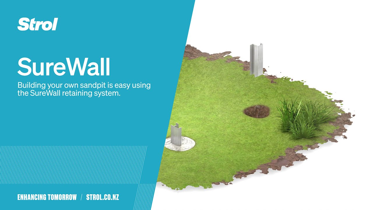 SureWall | Easy DIY Sandpit - Animation - YouTube