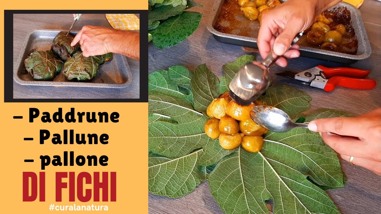 Fichi Al FORNO - Pallone, Paddruni o palluni i Ficu, Ricetta Calabrese ...