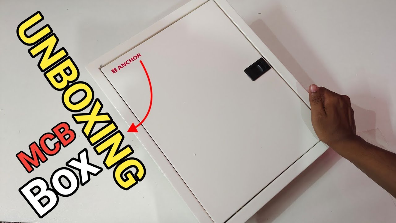 Anchor TPN 4-Way MCB Distribution Box | Unboxing | Best MCB ...