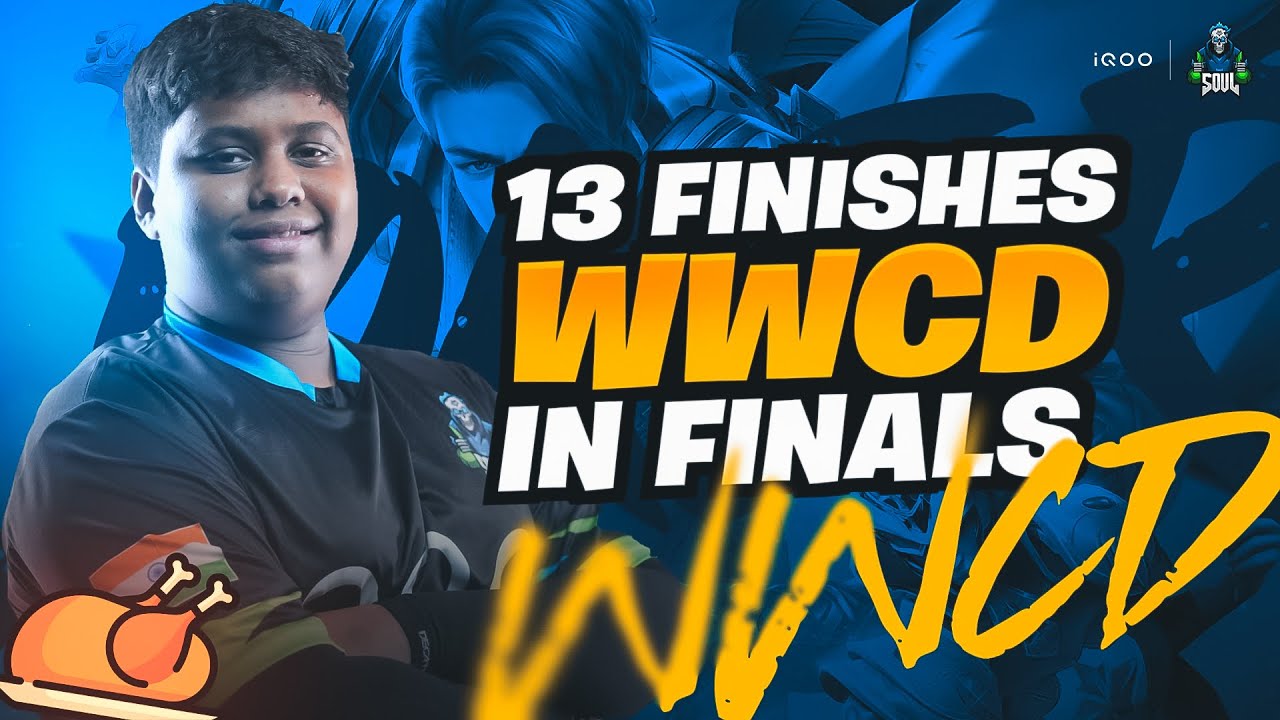 13 FINISHES WWCD IN FINALS 🚀 | iQOOSouLJoker 🚀 - YouTube