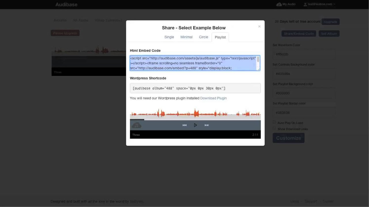 Audibase - Getting Started Video - Online Audio Solutions - YouTube