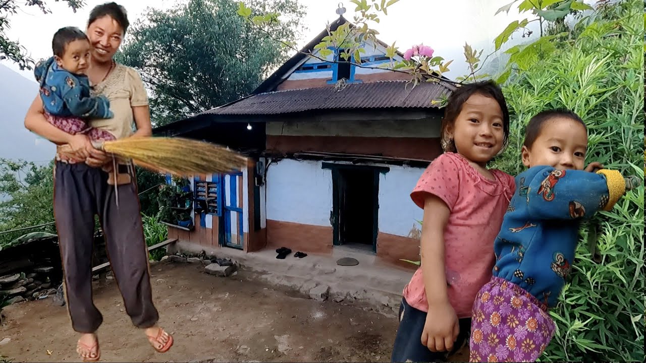 Embracing Simplicity in the Nepali Mountain Villages | Rural Life of ...