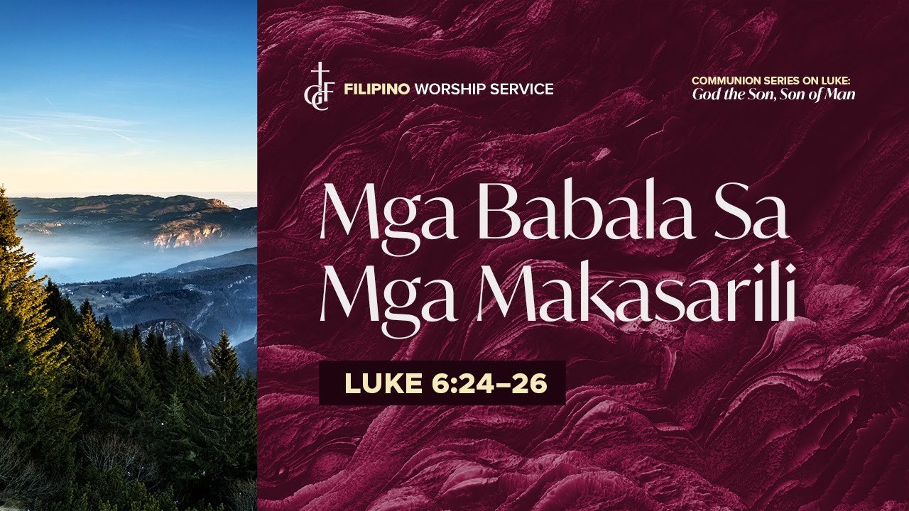 GCF Sunday Worship Service (Filipino) • June 2, 2024 • Pastor BJ ...