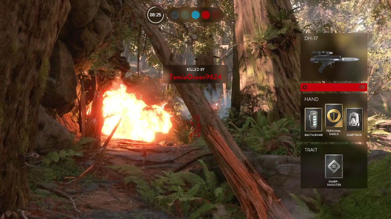 Star Wars Battlefront | Supremacy on Survivors of Endor map - YouTube