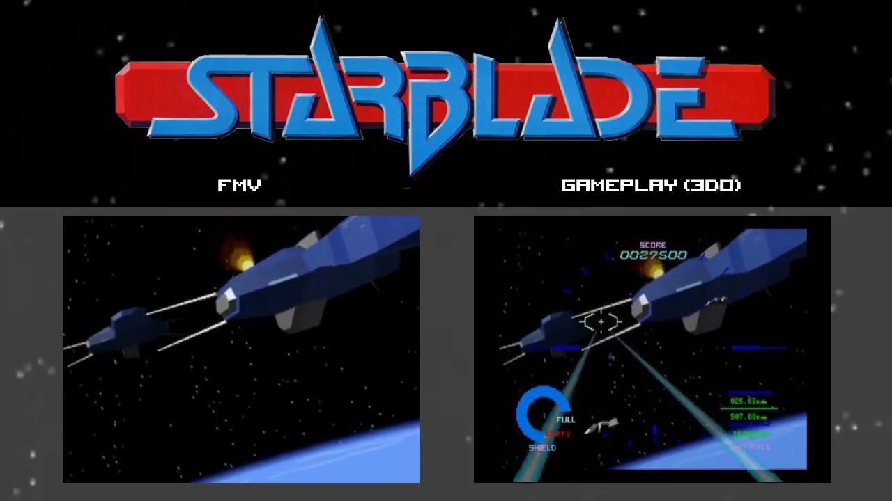 3DO Starblade Comparison: What's REAL? What's FMV? - YouTube