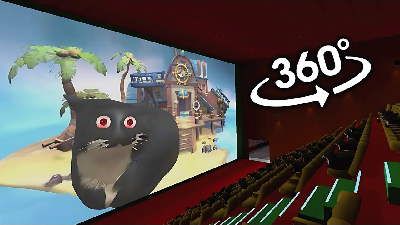VR 360° Maxwell The Cat Island 360° - CINEMA HALL | VR/4K Experience ...