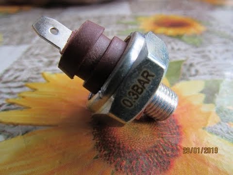 Как быстро проверить датчик аварийного давления масла - YouTube