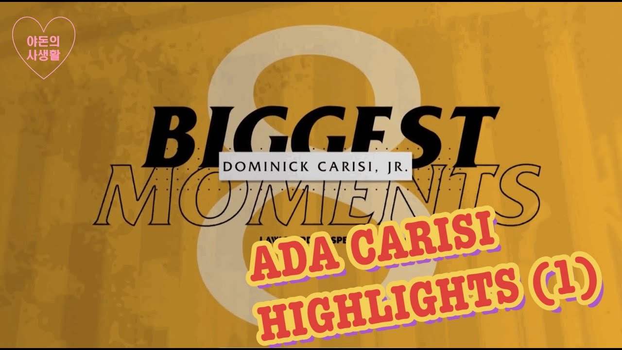 [한글자막] 카리시 하이라이트 ADA CARISI HIGHLIGHTS I 로앤오더 Law&Order SVU ADA CARISI ...