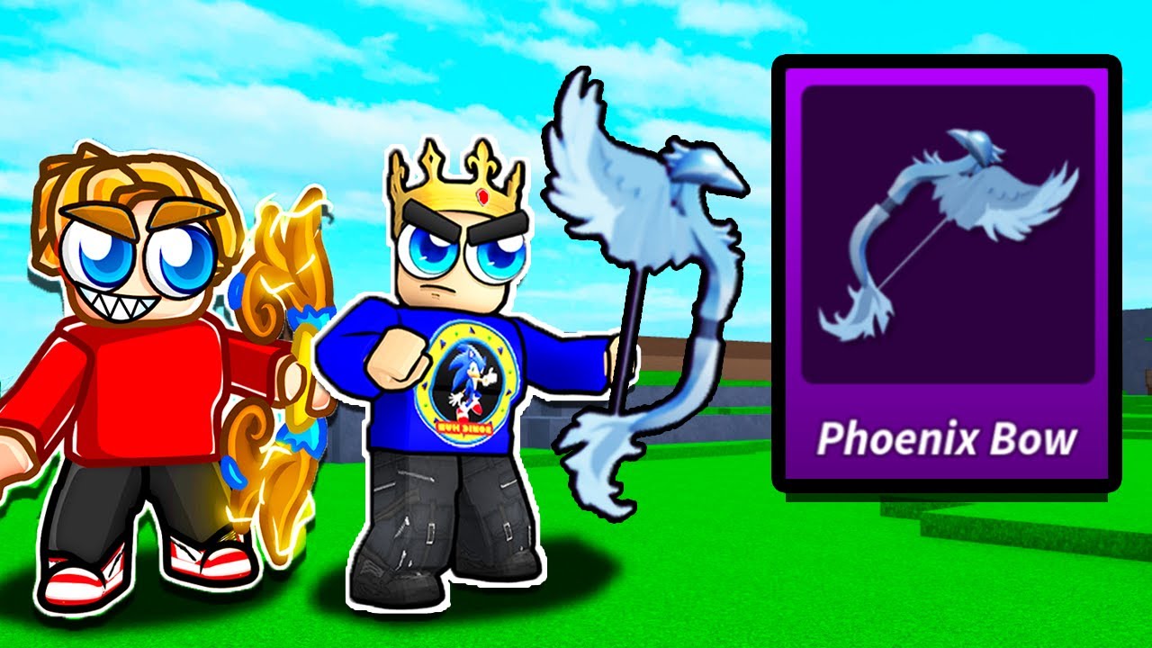 The Phoenix Bow Is CRAZY! (Roblox Bow Battle Arena) - YouTube