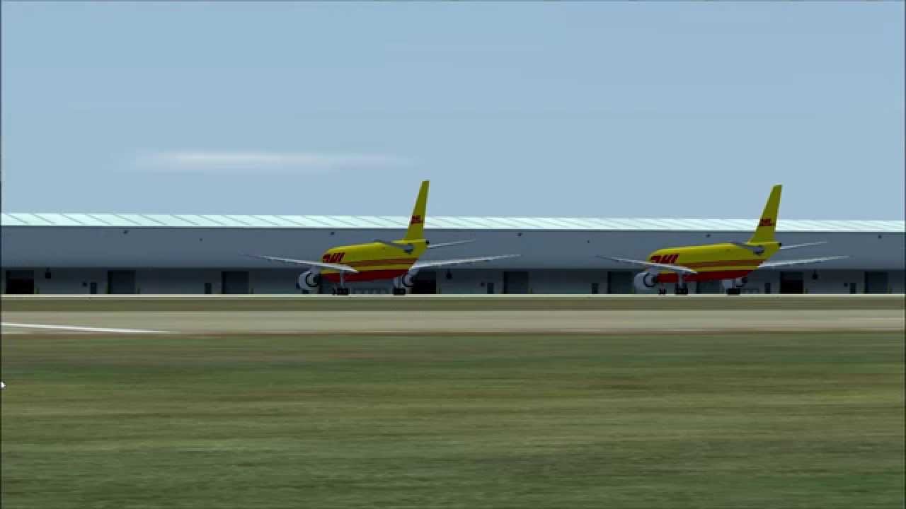 Ice traffic V4.0 + Thomas Cook 757-200 (hybrid livery) Fs2004 - YouTube