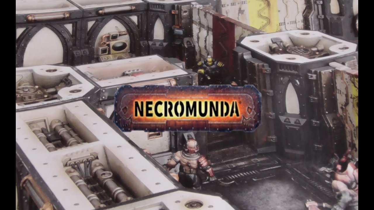 NECROMUNDA TERRAIN TIPS AND TRICKS: COLUMNS AND WALLS - YouTube