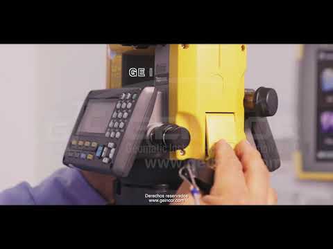 TUTORIAL TOPCON GTS 230 (7/10) DESCARGA DE INFORMACIÓN - YouTube