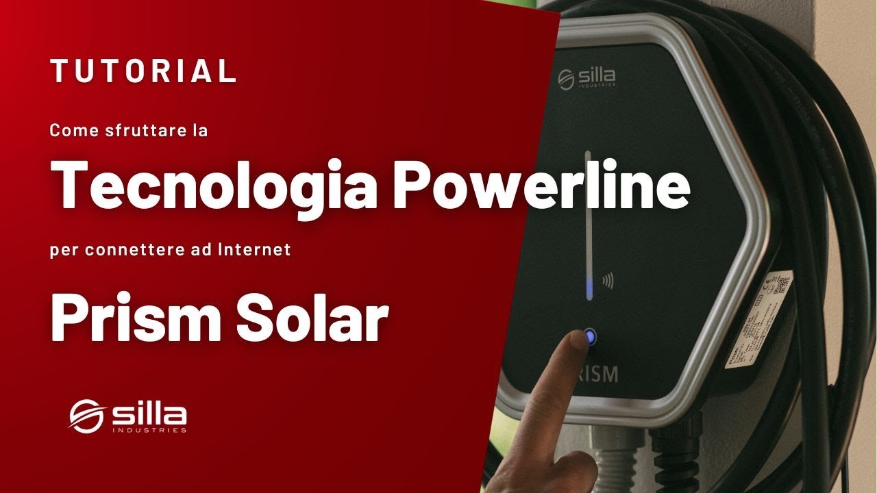 Tecnologia Powerline per connettere ad Internet Prism Solar - YouTube