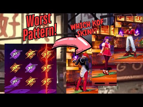 Getting KOF Chou Skin Iori Yagami Can I get it? | Worst Bingo Pattern ...
