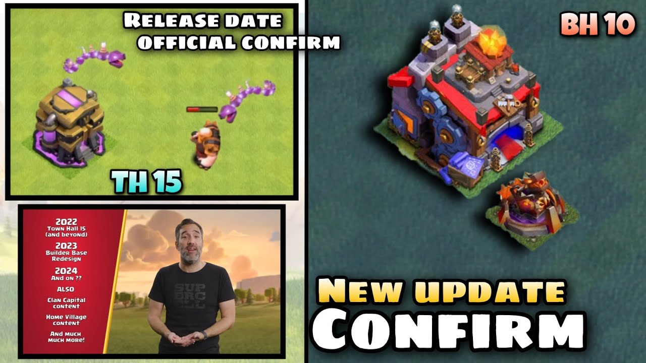 New update | Th15 Confirm in COC by officials | th 15 & BH 10 official ...
