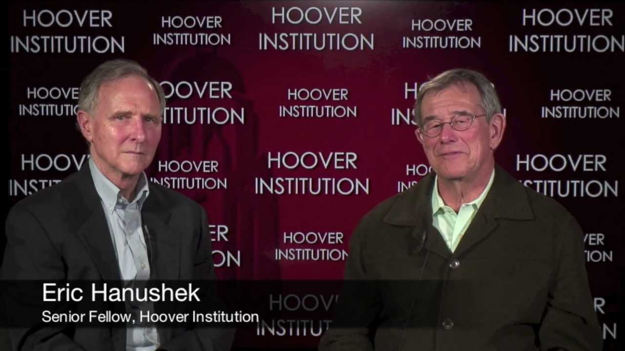 Hoover fellows Eric Hanushek and Paul Peterson discuss the Equity and ...