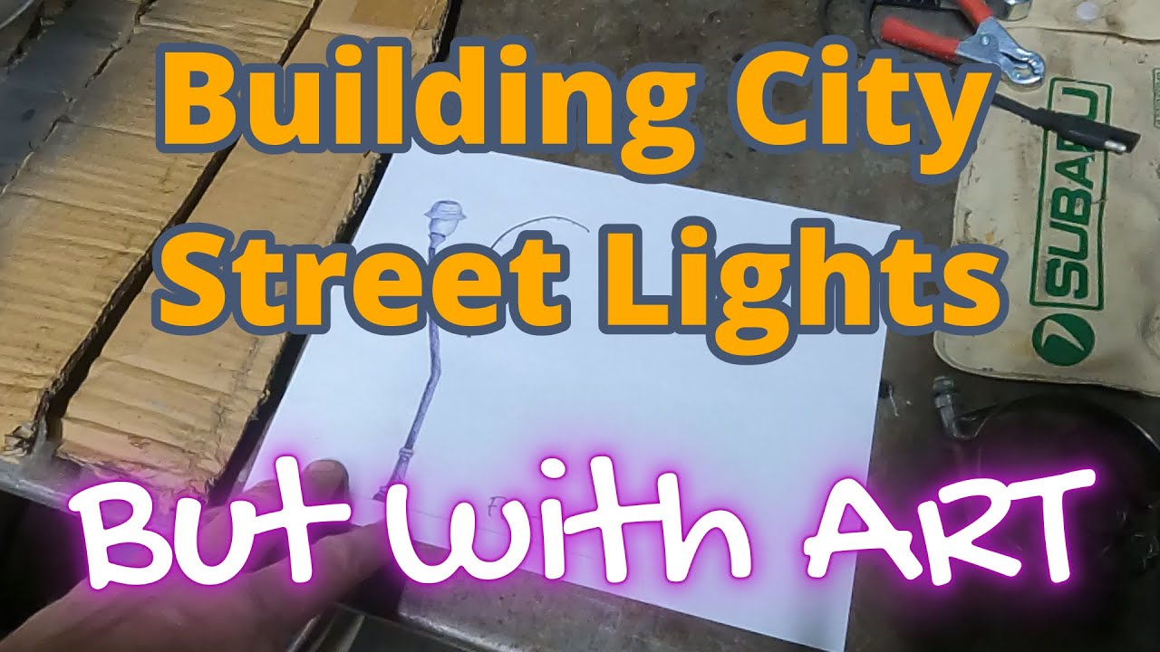 Turning a normal city street light into ART that is STILL a street ...